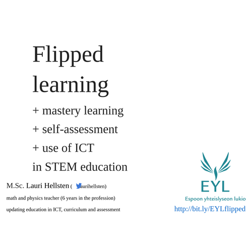 Flipped learning in STEM