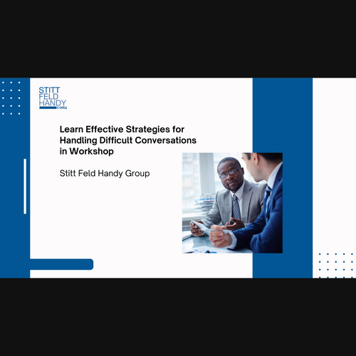 Effective Strategies for Handling Difficult Conversations - Stitt Feld ...
