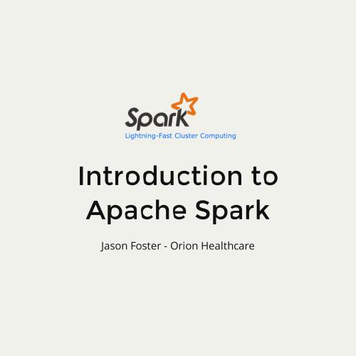 Introduction to Apache Spark