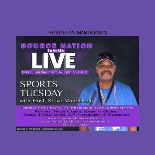 Sports Tuesday with Host Steve Manderson & Special Guests, Hector ...